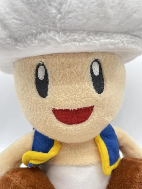 RARE SUPER MARIO Sunshine Toad Plush Sega Prize Toys Nintendo Japan ...