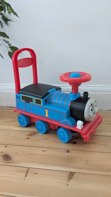 THOMAS THE TANK Engine Ride On Train, Walker, Push Along Toy, Car, Boys ...