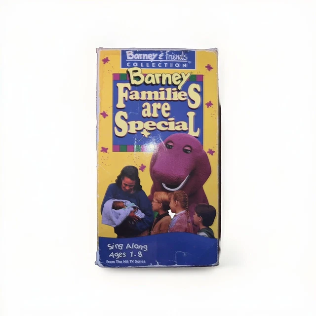 BARNEY: FAMILIES ARE Special (VHS, 1995) Barney and Friends Collection ...
