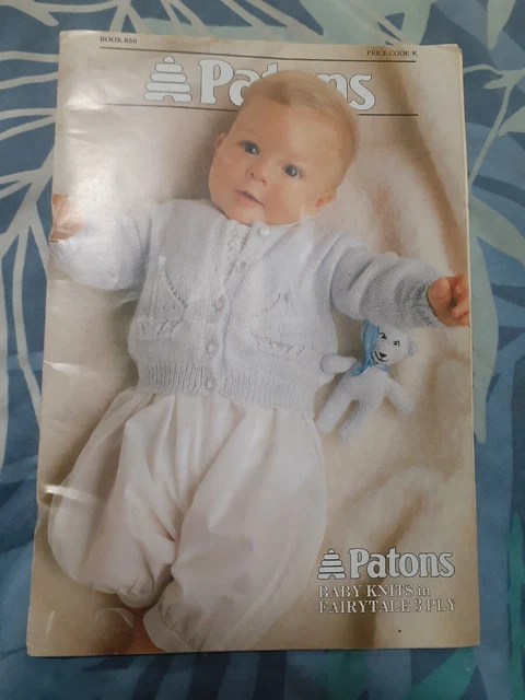 PATONS KNITTING PATTERN book #850 selection shown $5.00 - PicClick AU