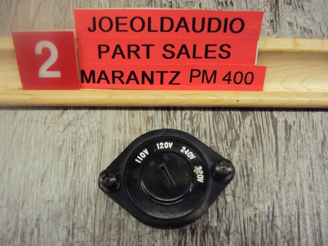 MARANTZ PM 400 Receiver Voltage Selector Switch. Parting Out Entire PM ...