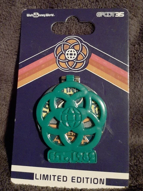 DISNEY EPCOT THE Living Seas Sea Base Alpha 35th Anniversary Countdown ...