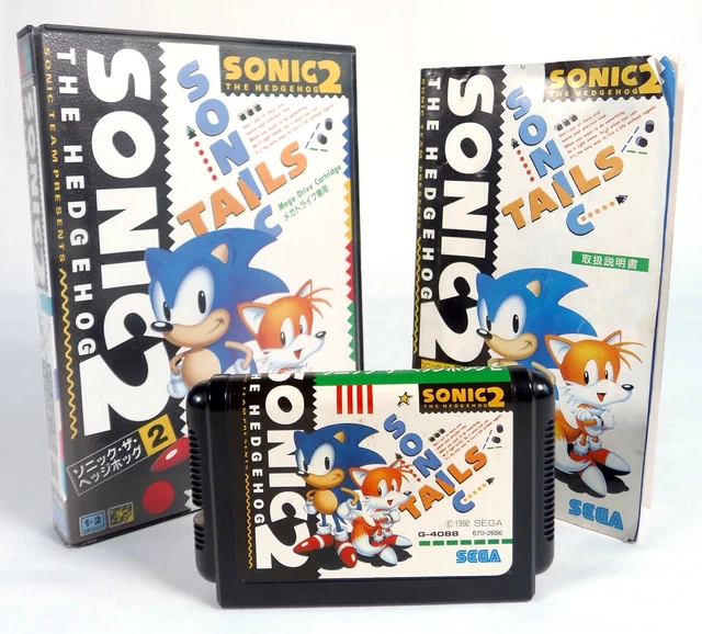 SONIC THE HEDGEHOG 2 Sega Mega Drive Jap Japan EUR 38,00 - PicClick FR