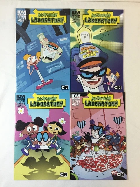 IDW CARTOON NETWORK DEXTER'S Laboratory Comics #1 2 3 4 ~ Vollständiges ...
