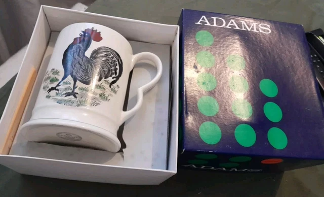 VINTAGE ADAMS IRONSTONE Pottery Tankard - Rooster Design £12.00 ...