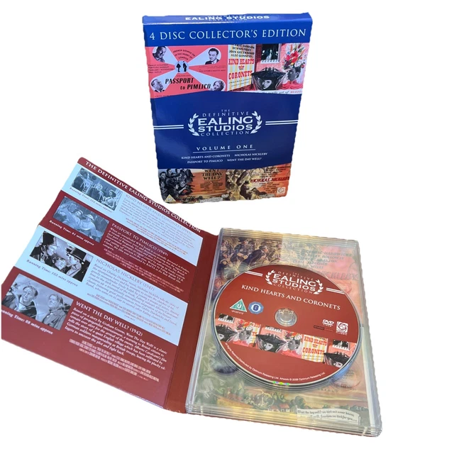 EALING STUDIOS COLLECTION Volume One DVD Kind Hearts Passport Nicholas ...