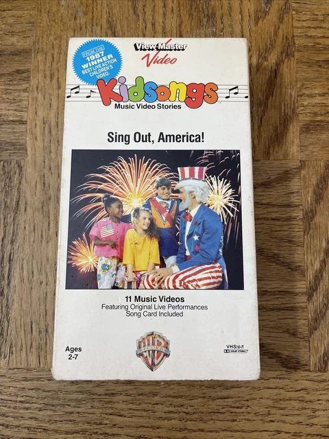 KIDSONGS SING OUT America VHS £55.61 - PicClick UK