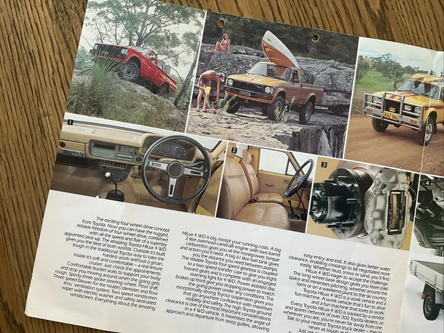 1979 1978 TOYOTA Hilux Series N30 N40 Ute Pick Up Australia Rare ...