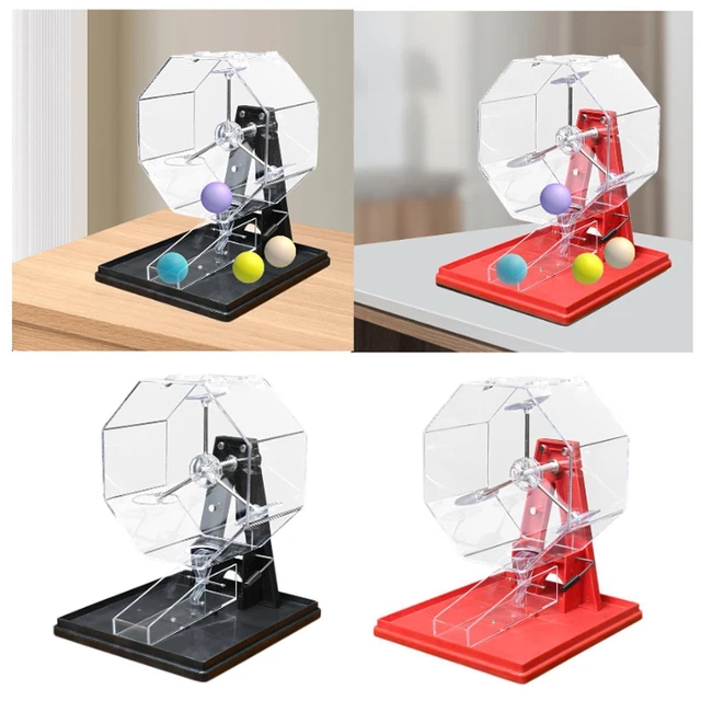 NUMÉRO PICKER LUCKY Ball Machine Toy Bingo Machine Cage Lotto Lotto ...