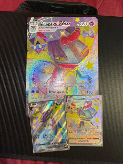 DRAGAPULT VMAX SHINY, Dragapult V Shiny E Dragapult V Max Jumbo Shiny £ ...