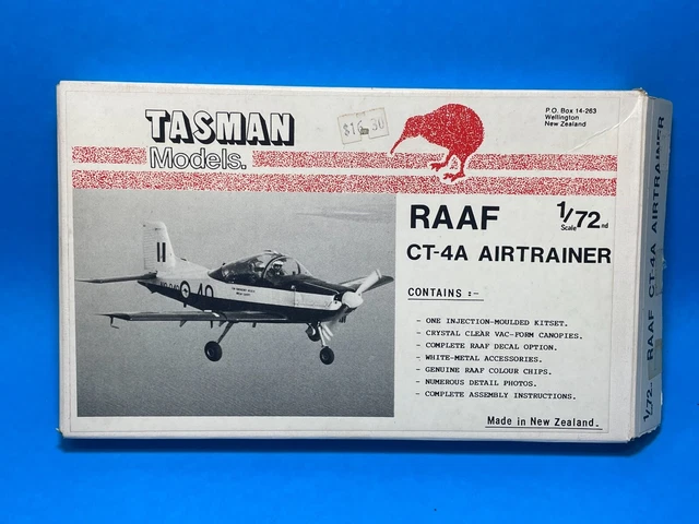 VINTAGE TASMAN RAAF Airtraine Injection Moulded Military Plane Plastic ...