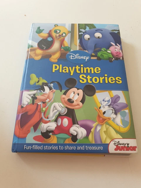 DISNEY PLAYTIME STORIES Book Disney Kids Mickey Mouse Agent Oso Jungle ...