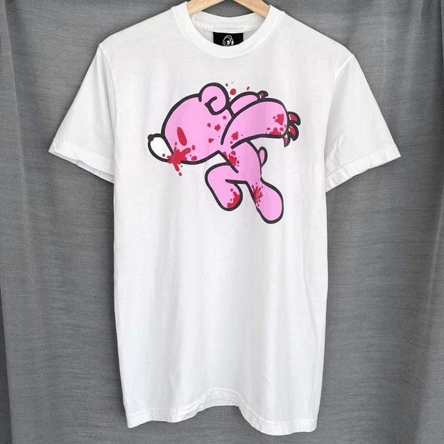 VINTAGE EARLY 2000’S Kidrobot Gloomy Bear Bloody Attack Tee scene emo ...