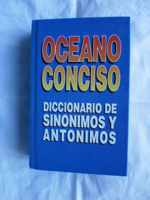 DICCIONARIO CONCISO DE sinónimos y antónimos EUR 4,00 - PicClick ES