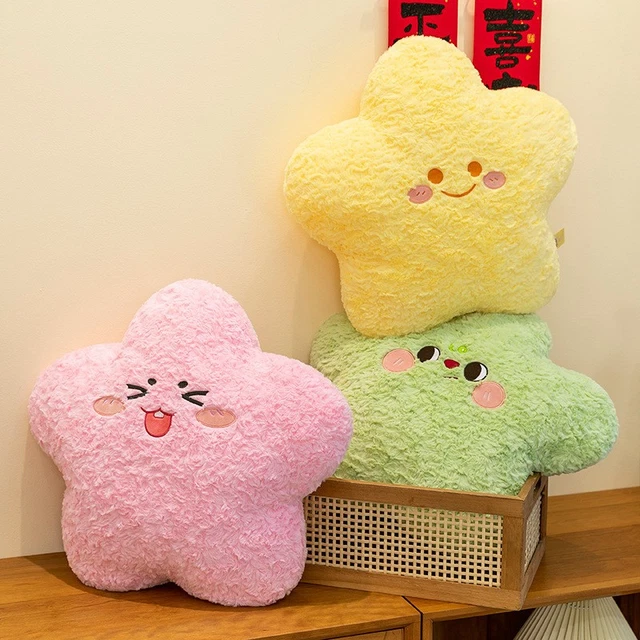 STAR PLUSH PILLOW Shape With Pp Cotton Filling For Girls And Teens $31. ...