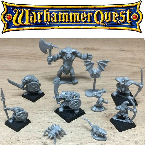 CLASSIC WARHAMMER QUEST Miniatures Figures Games Workshop 1995 Multi ...