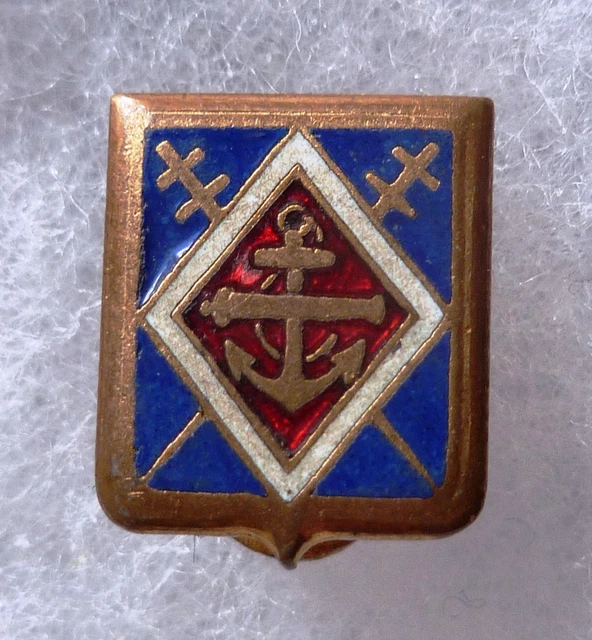1ST RAC COLONIAL ARTILLERY REGIMENT buttonhole badge Drago Paris Nice £ ...