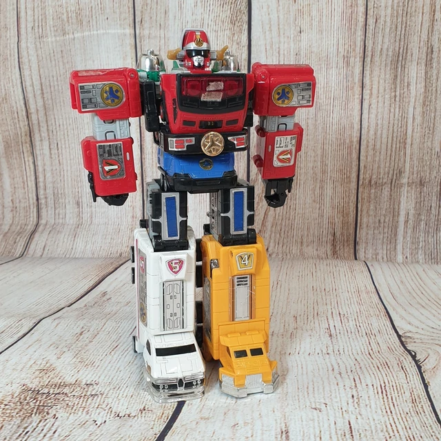 BANDAI POWER RANGERS Lightspeed Rescue Series Deluxe Megazord Action ...