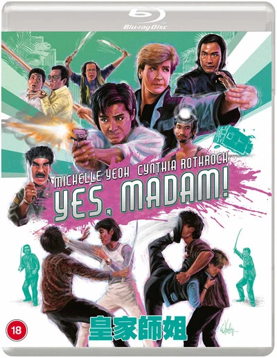 YES, MADAM! (BLU-RAY) Michelle Yeoh John Sham Tsui Hark James Tien Hoi ...