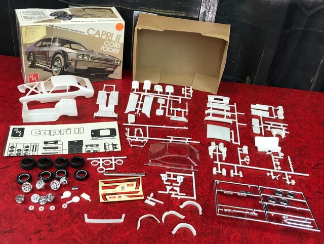 OPEN BOX MODEL Kit AMT CAPRI II CAFE RACER Unassembled T224 Includes ...