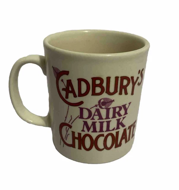 CADBURY'S DAIRY MILK Chocolate Mug - Vintage - Staffordshire Tableware ...