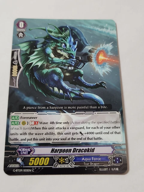 CARDFIGHT!! VANGUARD HARPOON Dracokid G-BT09/100EN C CFV NM $0.99 - PicClick