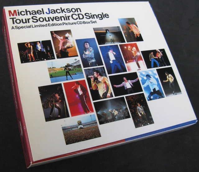 MICHAEL JACKSON COFFRET PICTURE CD Box Set Souvenir PROMO Edition JAPAN 1992 EUR 69,99 - PicClick FR