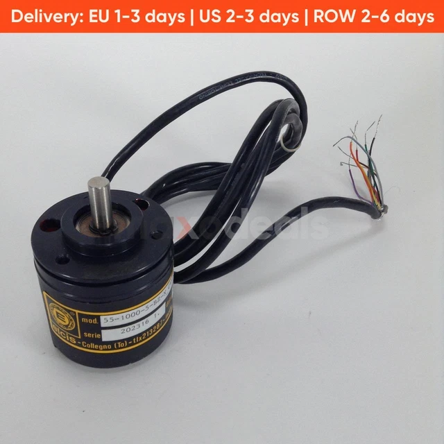 ELCIS 55-1000-5-BZ-N-CV-R-02 DREHGEBER Encoder 55 1000 5 BZ N CV R 02 ...
