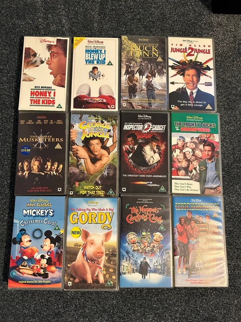 CLASSIC DISNEY MOVIES on VHS - 12 classic Disney movies on video £2.00 ...