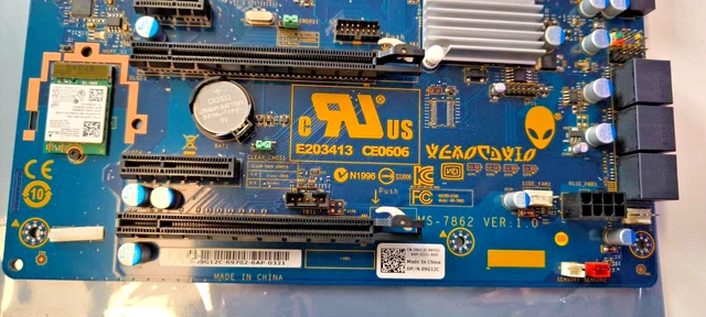 INTEL I7-6800K 3.4GHZ DELL Alienware Area 51 R2 Motherboard 09G12C MS ...