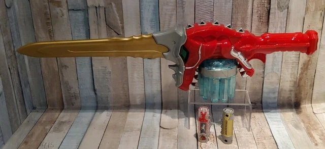 POWER RANGERS DINO Super Charge Super Drive Saber Sword 2 cells £14.99 ...