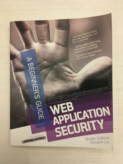 BEGINNER'S GUIDE: WEB Application Security by Bryan Sullivan and ...