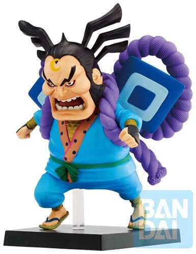 ONE PIECE THE Nine Rouge Scabbards Ichibansho Raizo PVC Figurine Bandai ...