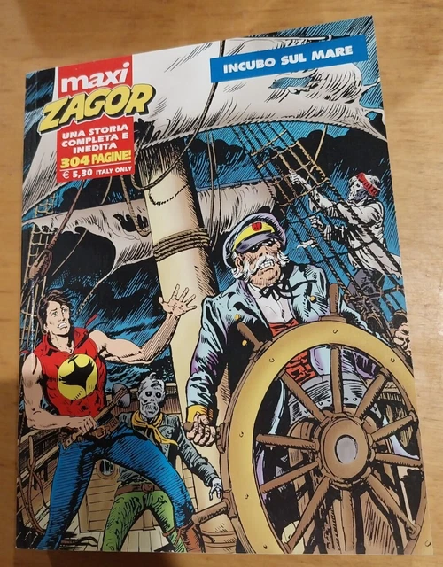 FUMETTO MAXI ZAGOR n.5 incubo sul mare luglio 2004 bonelli editore EUR ...