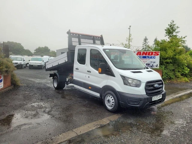 2020 ON 70 Plate Ford Transit 350 Leader Tdci 130Bhp L3Hi Crew Cab Pick ...