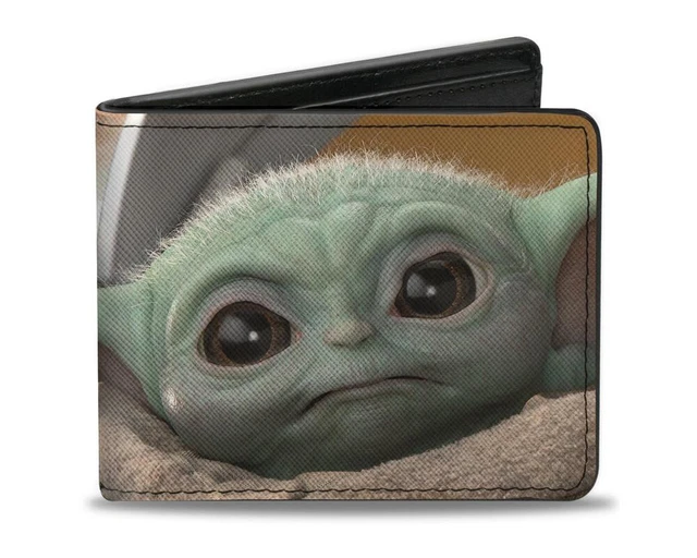 STAR WARS IL Bambino Vivid Frown Pod Pose Close-Up Portafoglio Bi-Fold ...