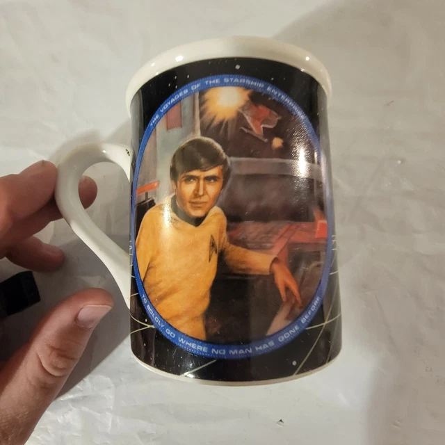 TASSE CHEKOV ENSIGN Star Trek collection Walter Koenig Susie Morton ...