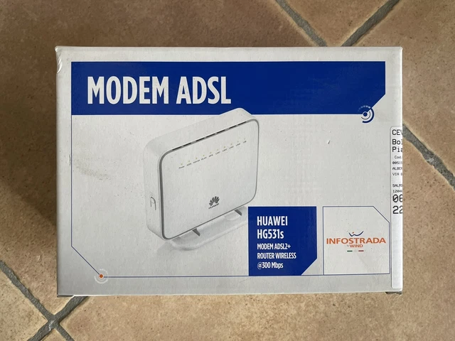 HUAWEI HG531S V1 Modem Router ADSL2+ WIFI 300Mbps EUR 5,00 - PicClick IT