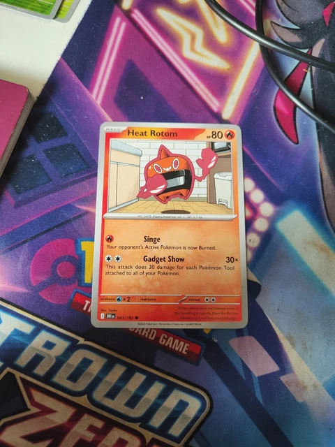 HEAT ROTOM #043/182 SV Destined Rivals Common Pokemon 2025 TCG Card £1. ...