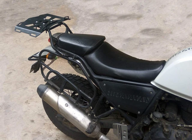 BACK CARRIER LUGGAGE Rack Expedition Backrack for Royal Enfield ...