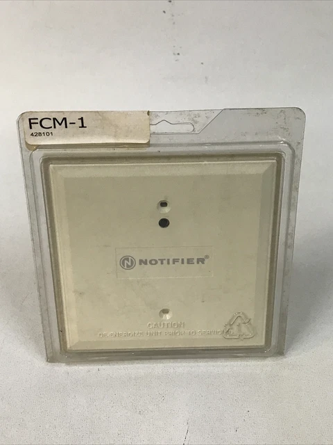 *SEALED* HONEYWELL FCM-1 Notifier Addressable Fire Alarm Control Module ...