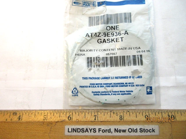 NEW OEM FORD 2011/2023 F-150 "Gasket" Throttle Body Intake Seal, At4Z ...