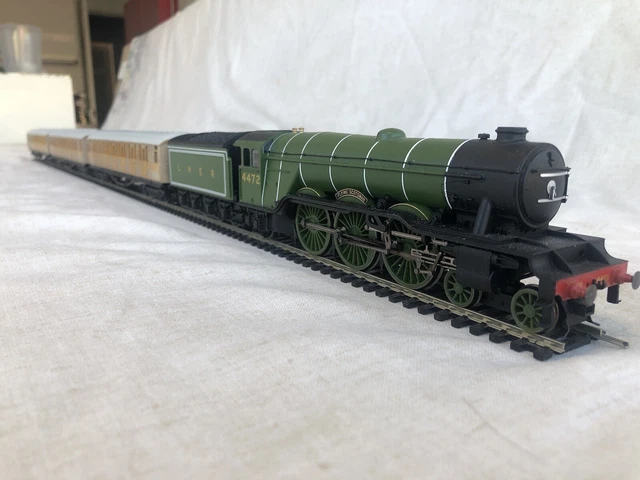 HORNBY FLYING SCOTSMAN Train Set R1167 Complete £103.00 - PicClick UK