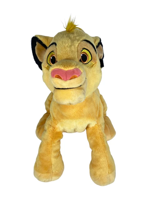 THE LION KING Disney Young SIMBA Cub 16" Plush Stuffed Soft Animal Toy ...