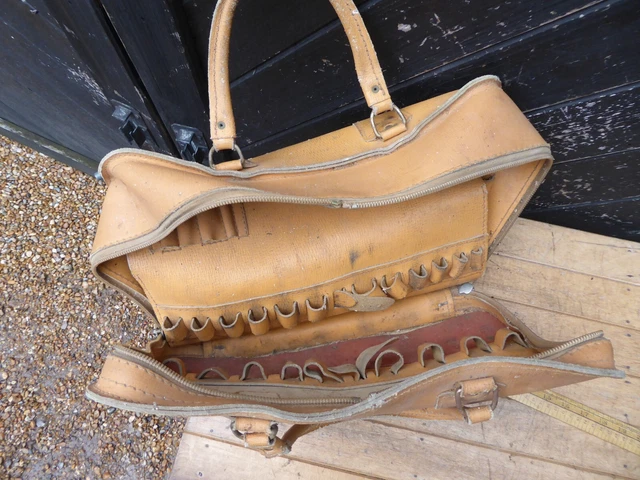 VINTAGE GPO ENGINEERS Leather Tool bag no 6 . GPO / BT no.6 Tool case ...