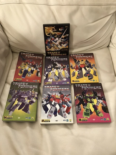 TRANSFORMERS DVD GENERATION One Serie 1 e 2 Complete Cofanetti MTC ...