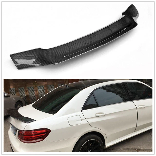 R STYLE CARBON Fiber Rear Spoiler For Benz W212 E250 E350 E500 Sedan ...