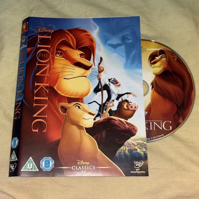 THE LION KING DVD (2014) Roger Allers cert U Disc Only £1.20 - PicClick UK