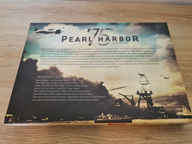 PEARL HARBOR 75TH Anniversary Commemorative Collection 5 DVD disc GIFT ...