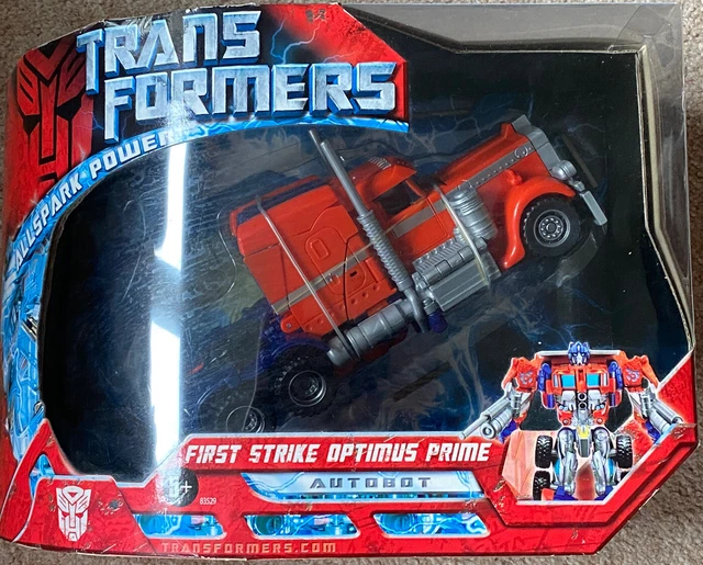 TRANSFORMERS MOVIE 2007 Voyager First Strike Optimus Prime MISB in UK £ ...